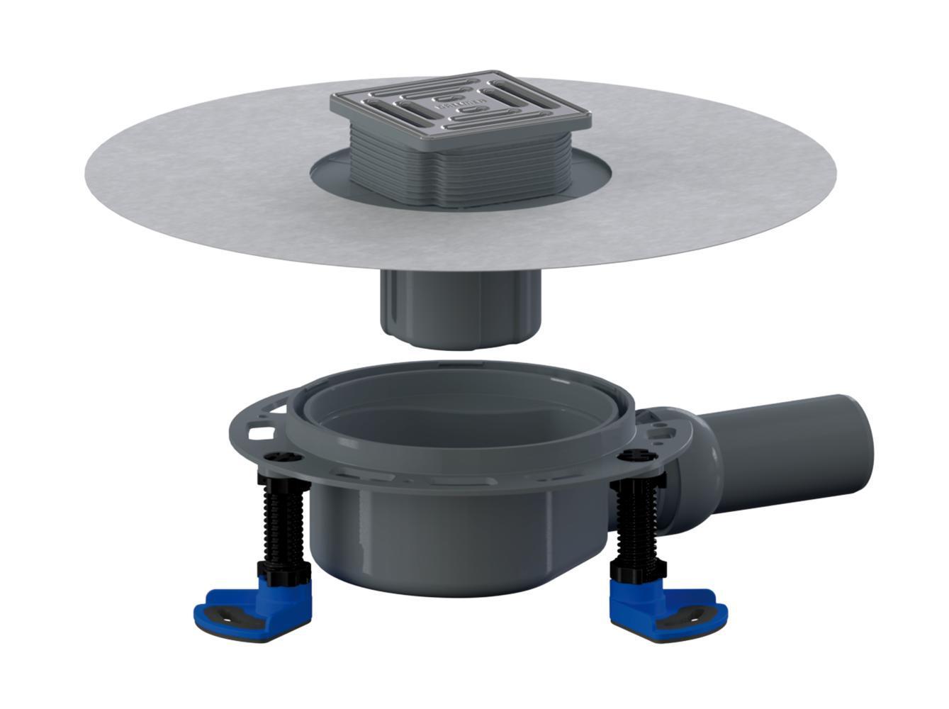 Bodenablauf DallDrain Select, DN 50, 100 x 100 mm